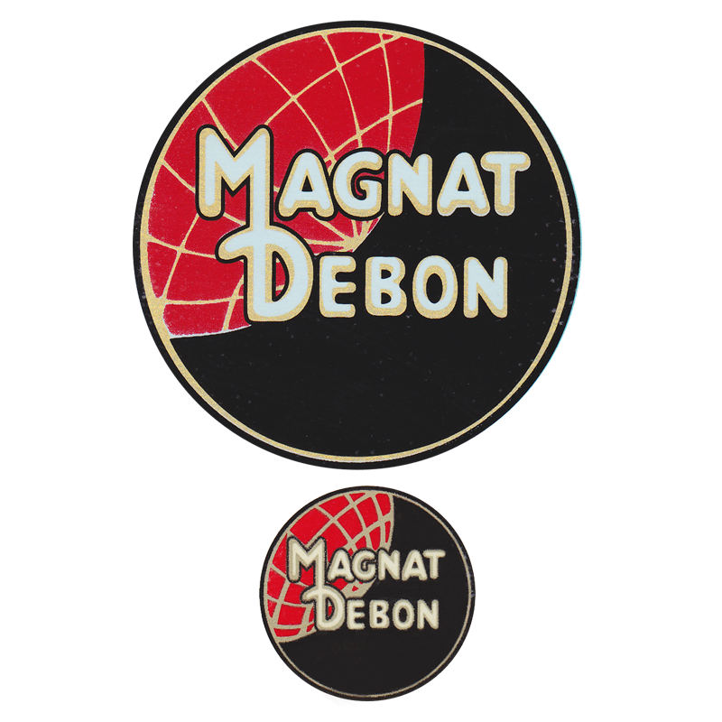 Décalcomanies de marque Magnat Debon. Pour motos anciennes.
