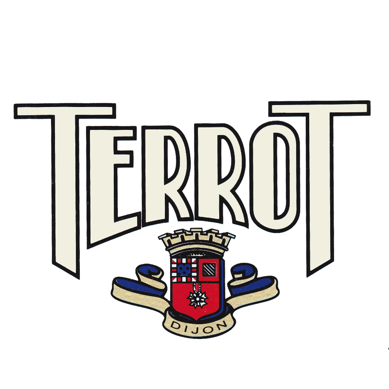 Décalcomanies de marque Terrot. Pour motos anciennes.