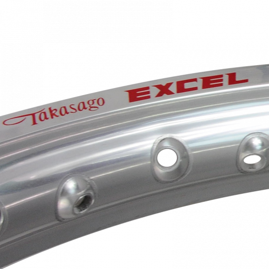 Jante aluminium Excel, 19x1.85, 36 trous, profil WM pour motos collection.