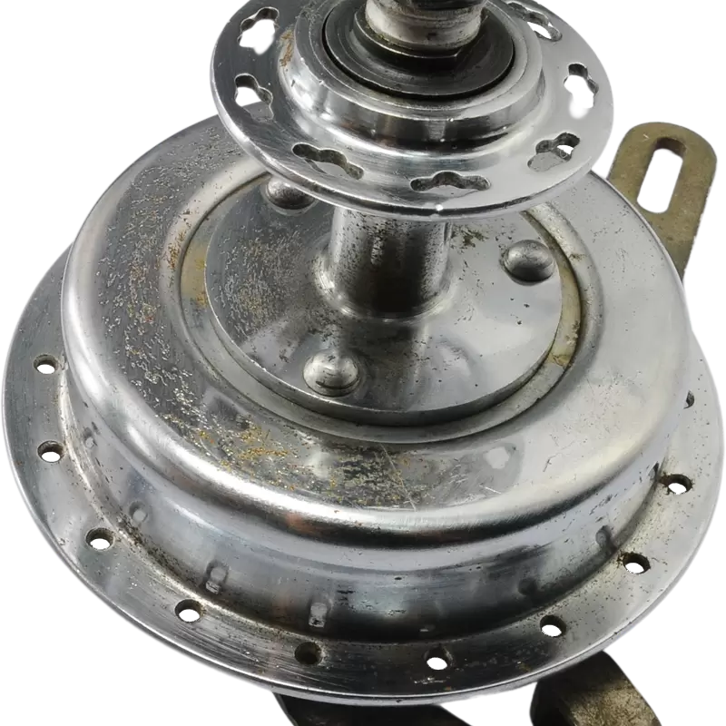 Wheel hub front from brand Exceltoo for vintage and antique cyclos.